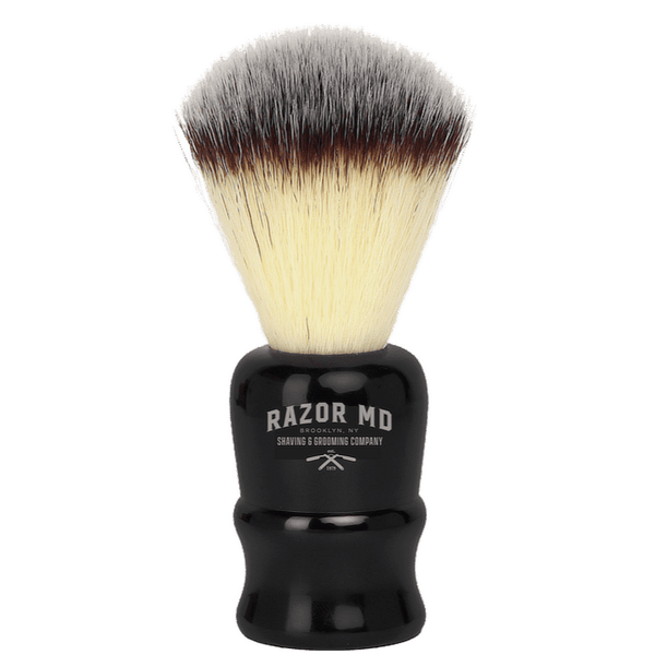 razor md black handle travel shave brush syntheti chair